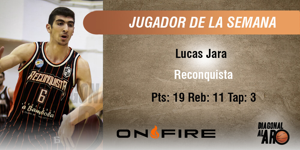 Lucas Jara el Jugador On Fire de la semana | Diagonal Al Aro